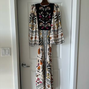 FARM Rio | Dresses | Farm Rio Sand Palms Paradise Embroidered Cut Out ...